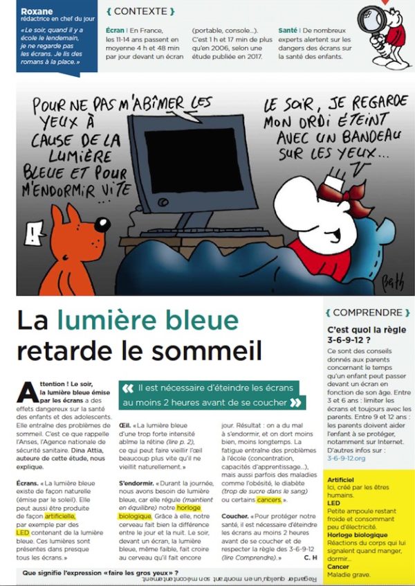 Mon Quotidien - Les écrans et leurs dangers expliqués aux enfants - Playbac