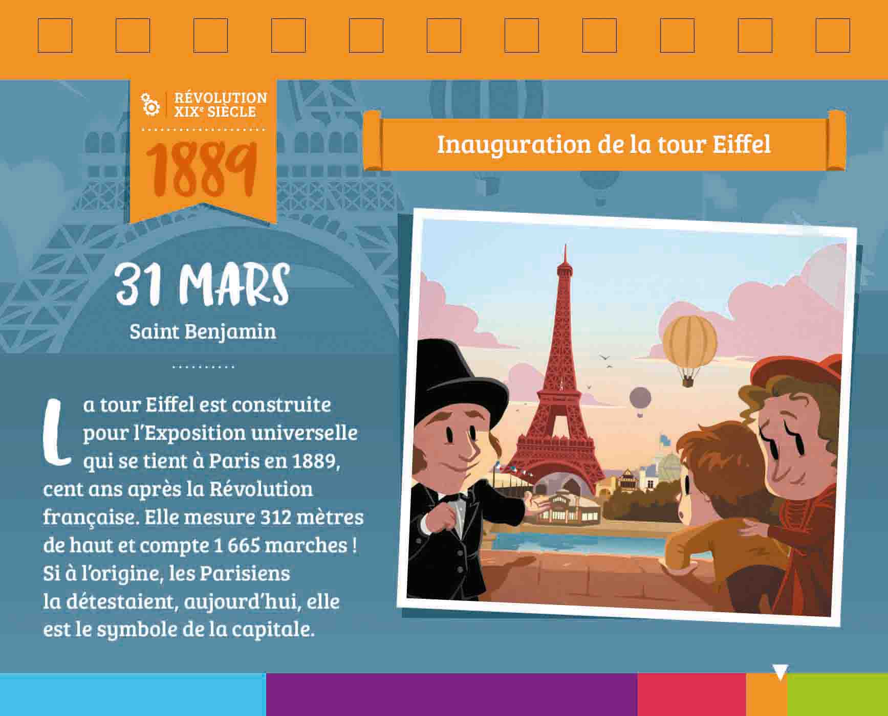 Calendrier Quelle histoire ! 365 personnages de l'histoire de France ...