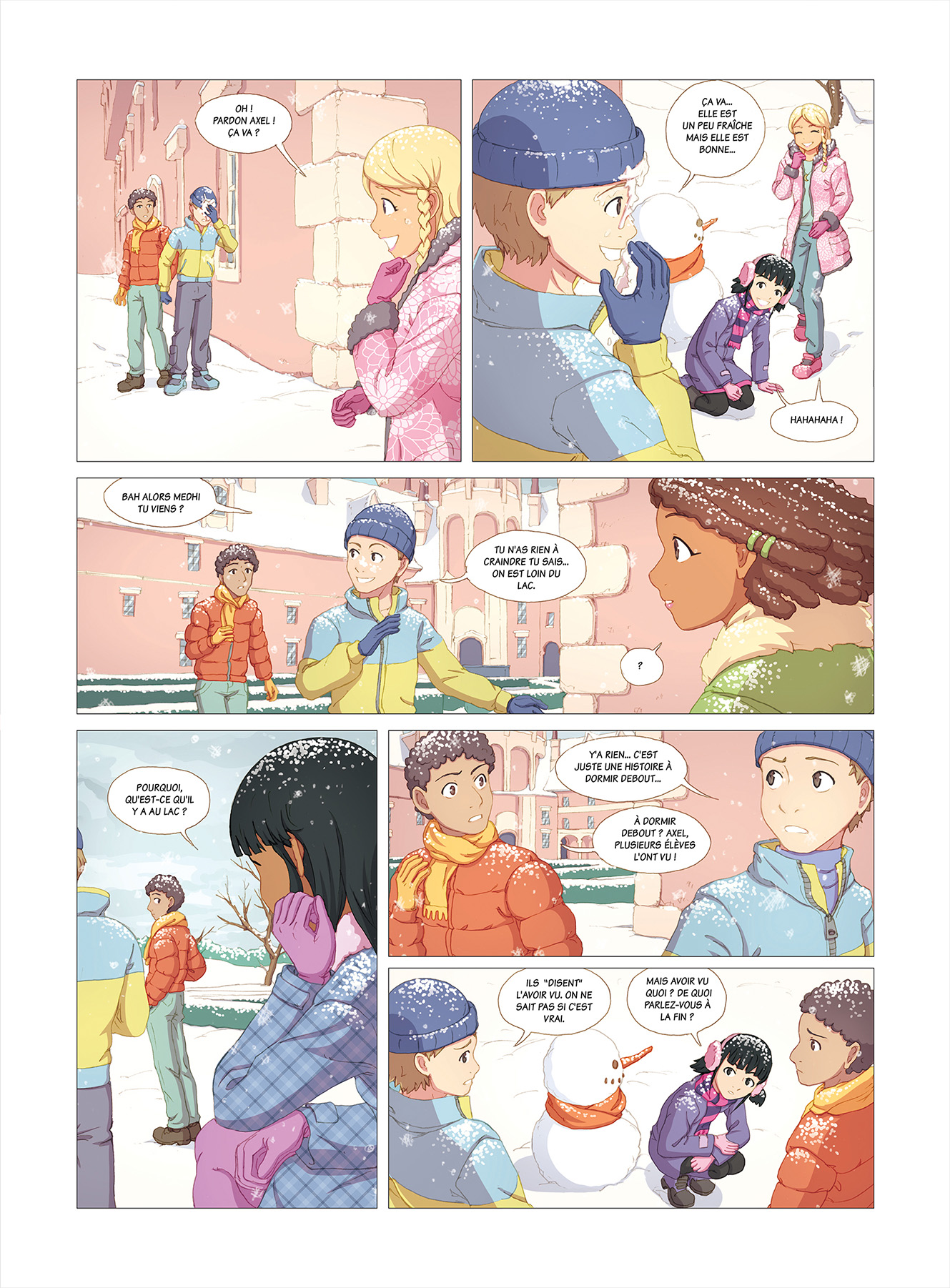 KINRA GILRS - BD - LE MONSTRE DU LAC - TOME 5 - Playbac