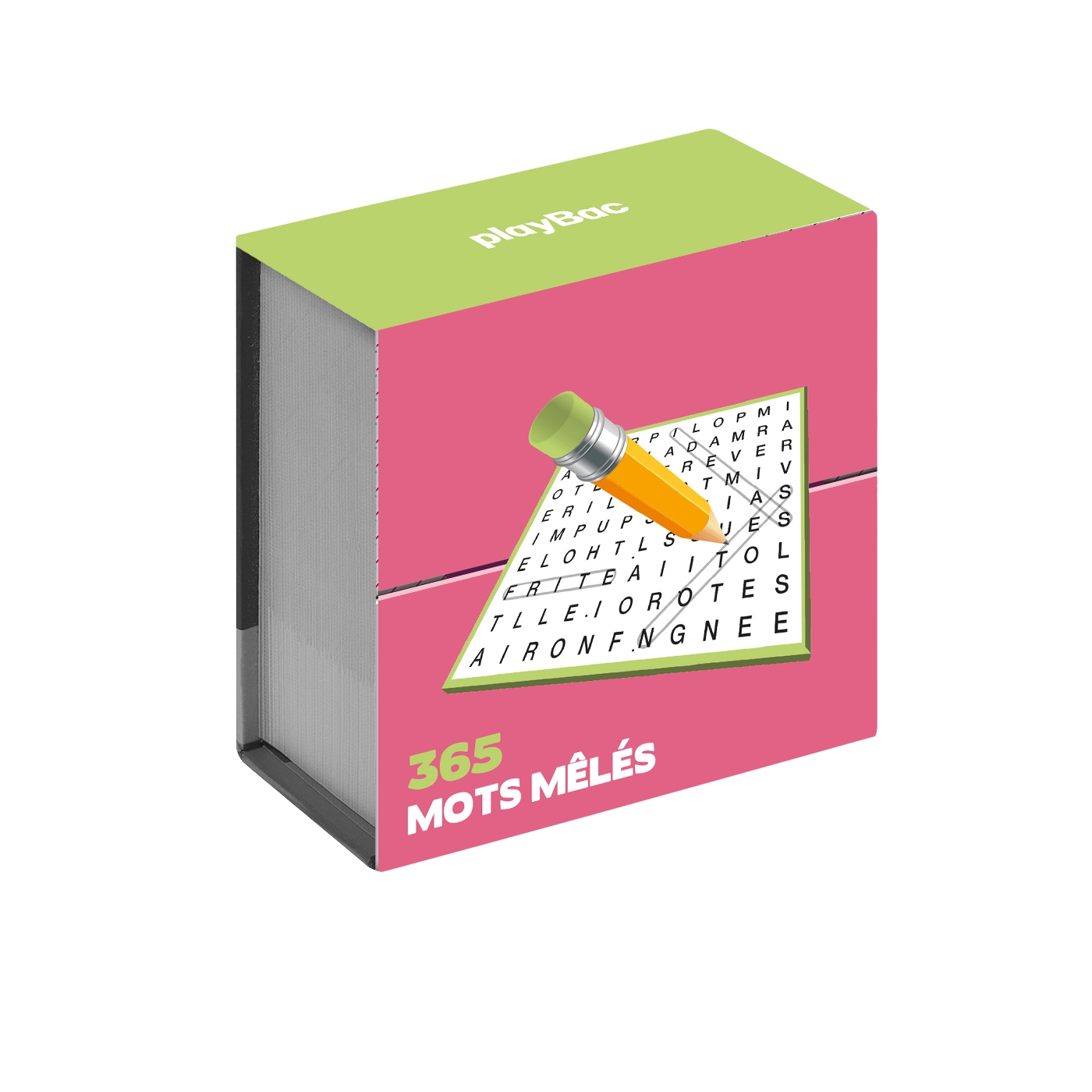 Mini calendrier - 365 mots mêlés - Playbac