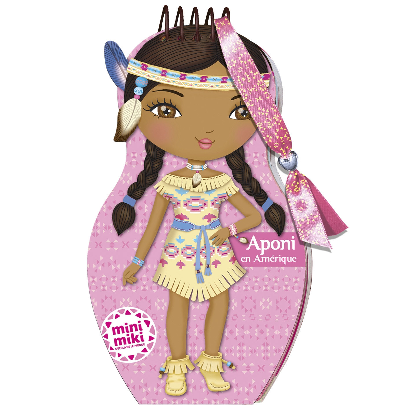 Minimiki - carnet créatif - Aponi en Amérique - Playbac